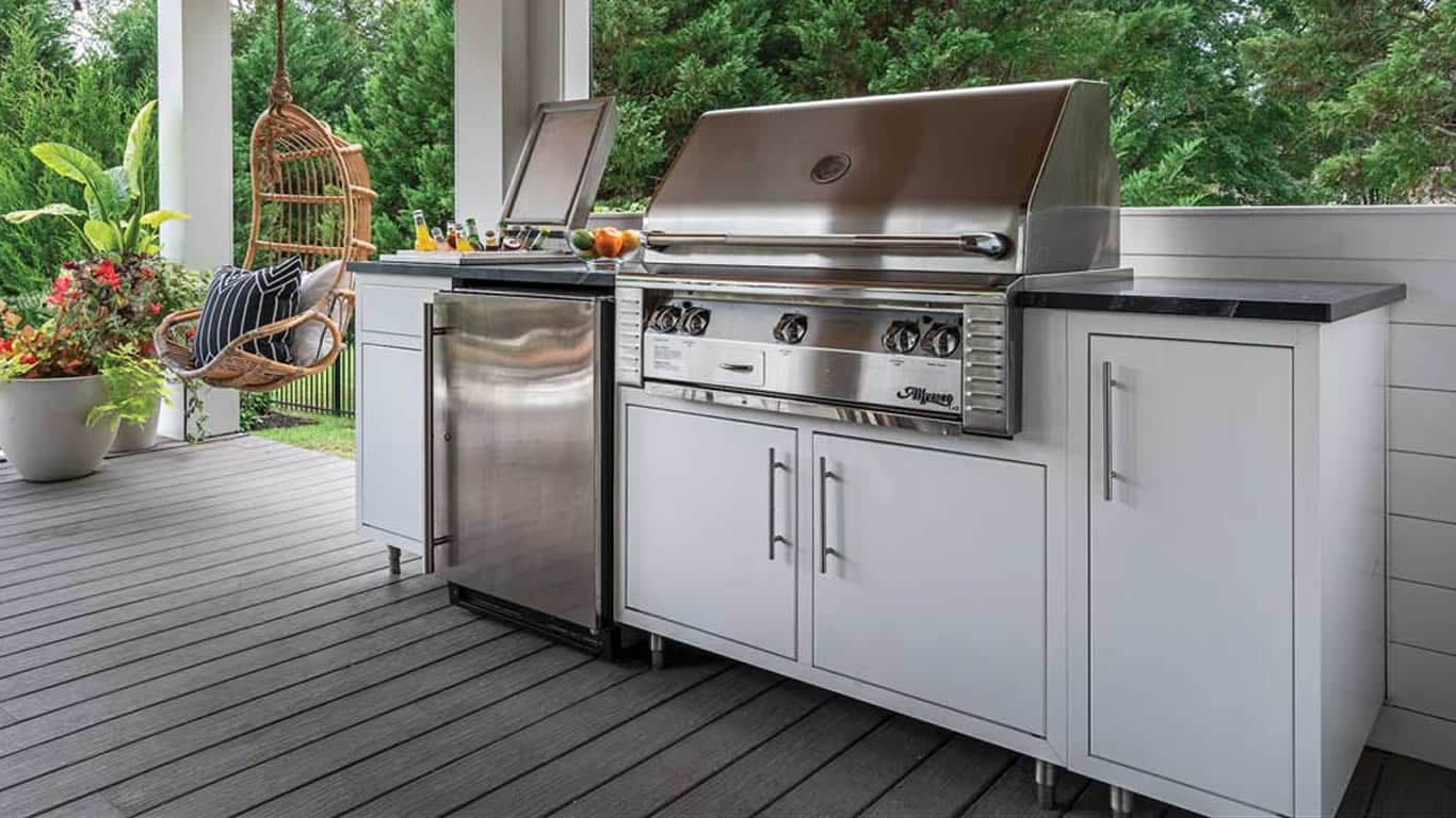 Prefab Or Custom Framed Outdoor Kitchens The Outdoor Appliance Store