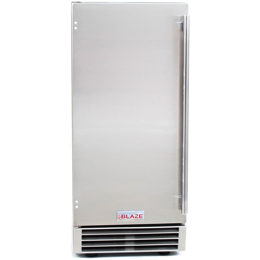 Blaze | 50 LB. 15” Outdoor Ice Maker with Gravity Drain - The Outdoor ...