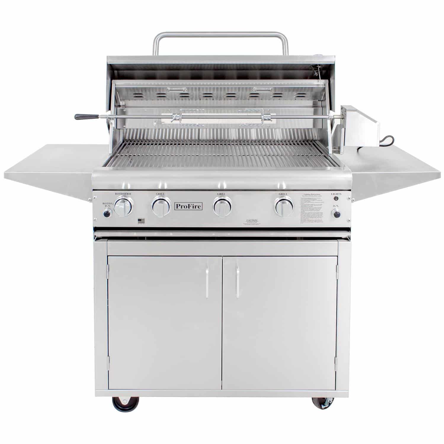ProFire | Professional Deluxe Series 36" NG Grill & Rotisserie - The ...
